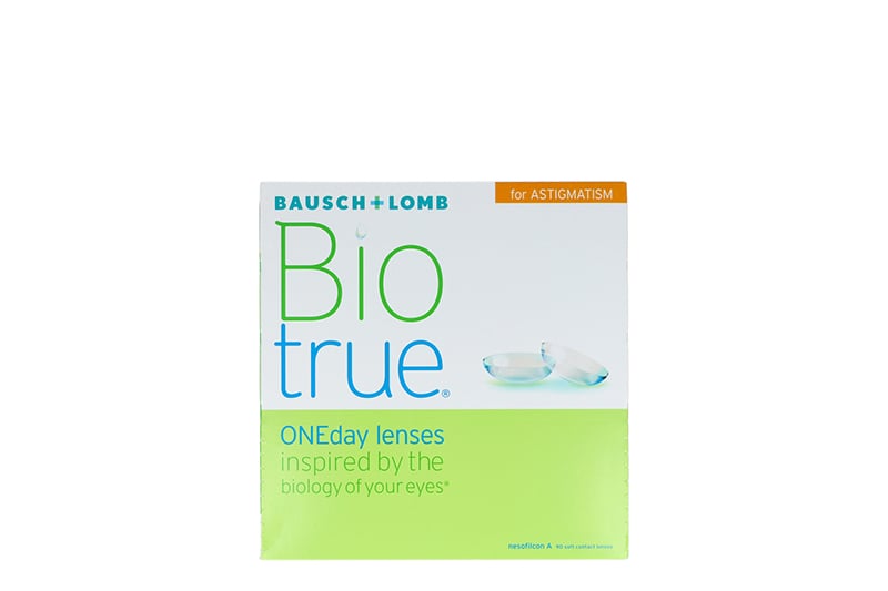 OptiContacts.com -- Biotrue ONEday for Astigmatism (90 pack) Contact Lenses