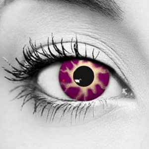 OptiContacts.com -- Purple Tempest - No prescription Contact Lenses